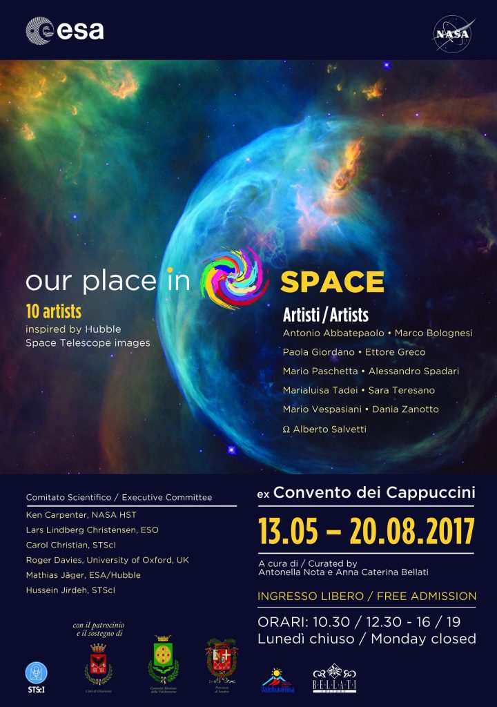 Our Place in Space: a Hubble-inspired art show – art&science@ESA