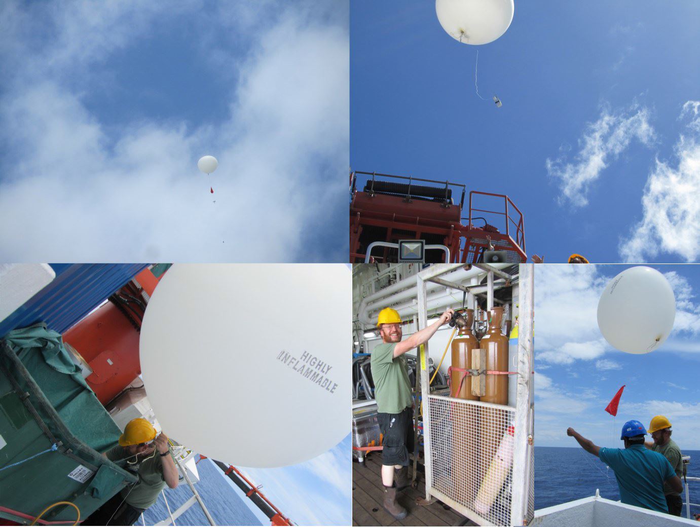 AMT4SentinelFRM: launching balloons – Campaign Earth