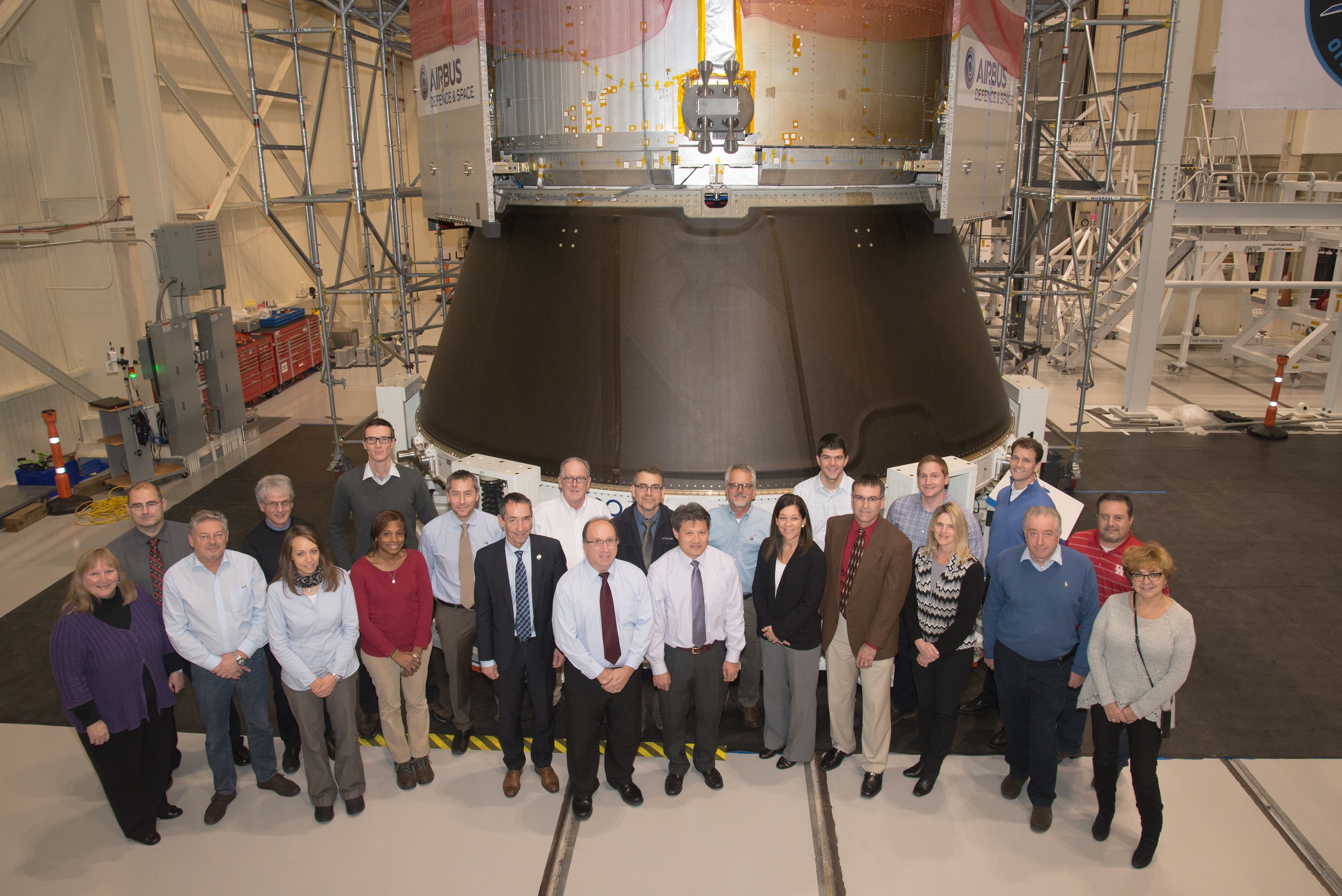Testing complete on Orion service module test article – Orion blog