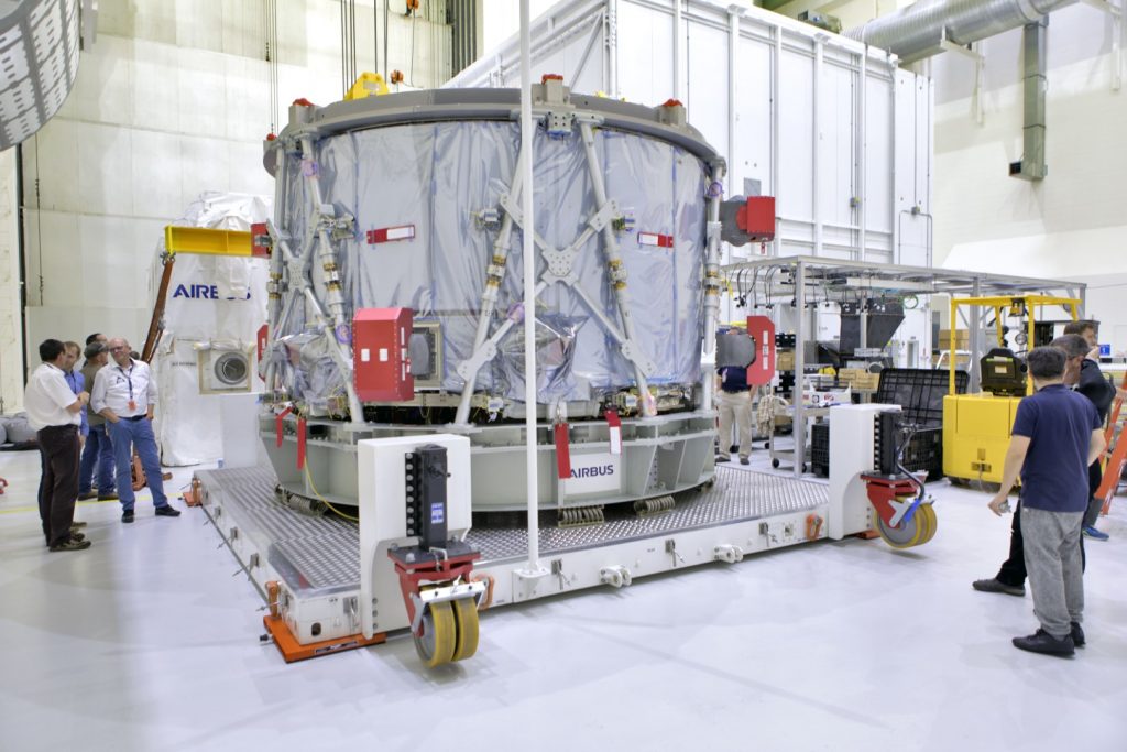 Orion’s European Service Module structural connection begins – Orion blog