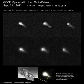 Friday GOCE status update from ESOC – Rocket Science