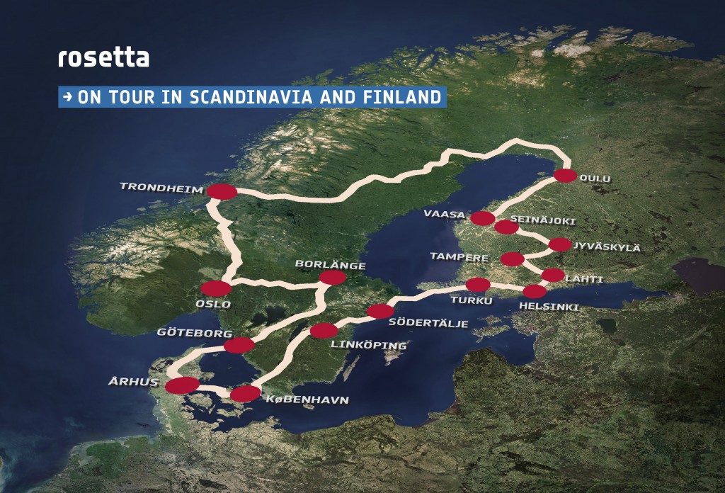 Rosetta hits the road in Scandinavia and Finland – Rosetta – ESA's ...