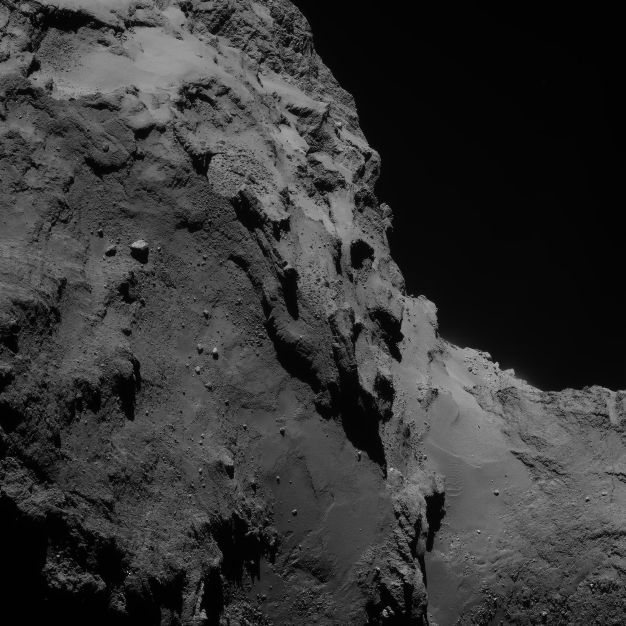 How Rosetta’s comet got its shape – Rosetta – ESA's comet chaser